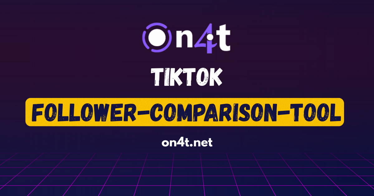 TikTok Follower Comparison Tool – Live Follower Tracker