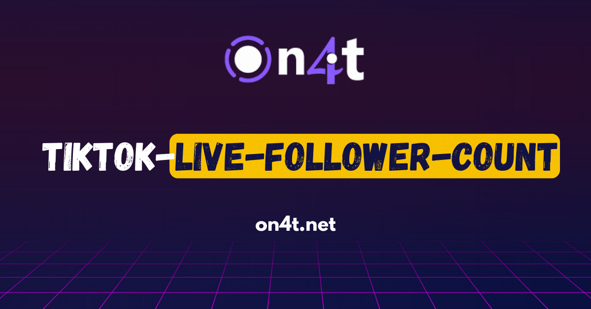 TikTok Followers Counter – Live Follower Count Tool